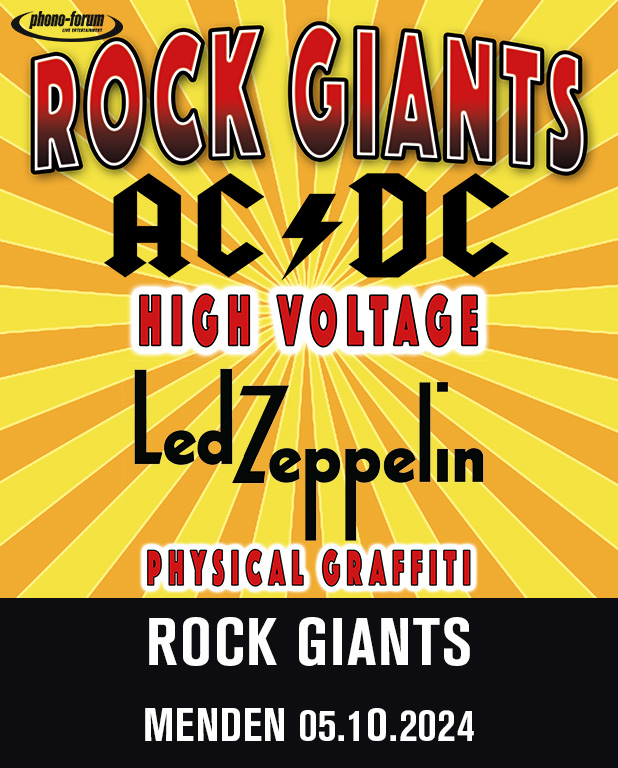 Rock Giants - A Tribute to AC/DC und Deep Purple